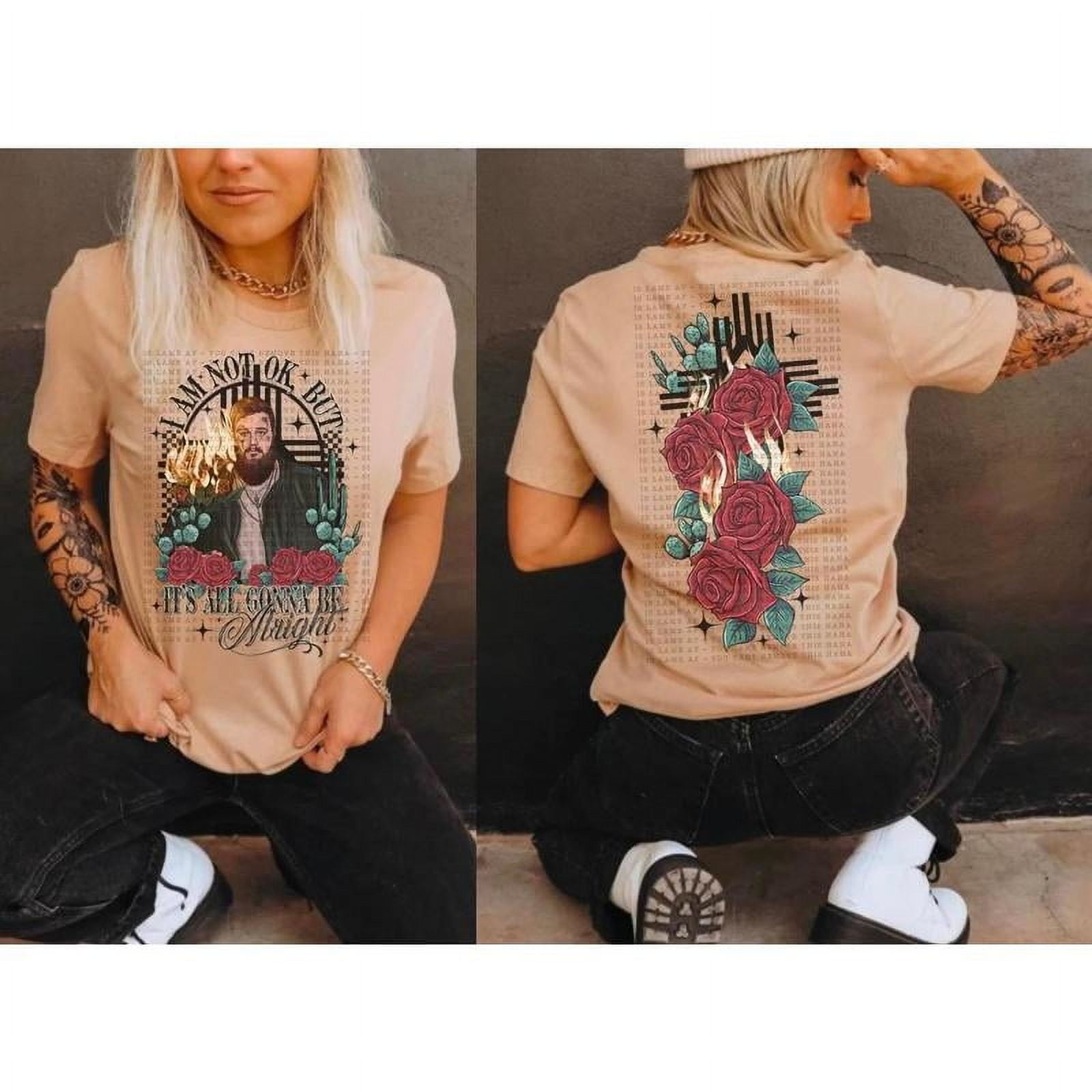 Comfort Colors® Jelly Roll Jellyroll Im not okay t Merch Comfort to ...