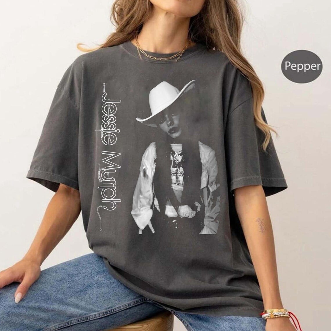 Comfort Colors Jessie Murph Worldwide Hysteria The Tour T-Shirt, Jessie ...