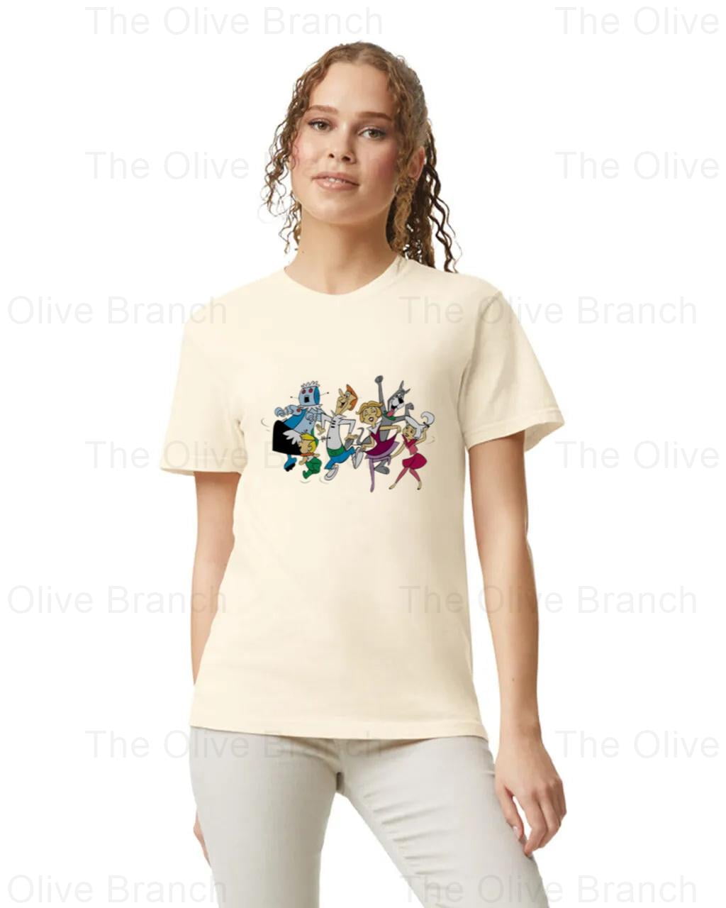 Comfort Colors Jetsons T Shirt 80s Cartoon Hanna Barbera Future Family, unisex up to 4XL ...