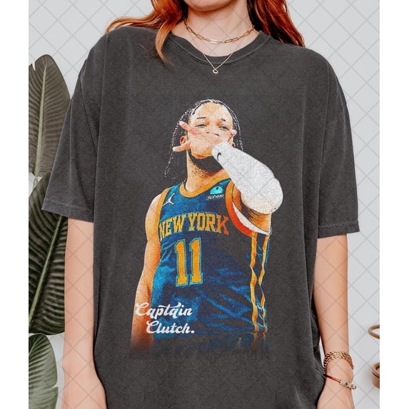 Comfort Colors Limited Jalen Brunson Vintage Shirt, Captain Clutch ...