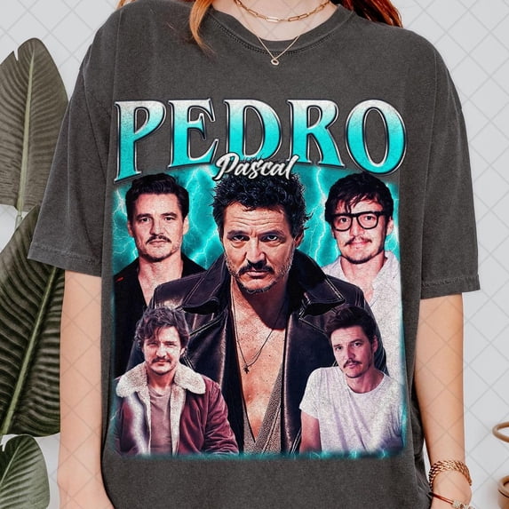 Comfort Colors Limited Pedro Pascal Shirt - Retro 90s Actor T-Shirt for ...