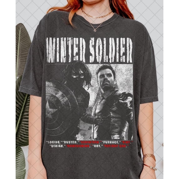 Comfort Colors Limited Winter Soldier T-Shirt, Winter Soldier Bucky ...