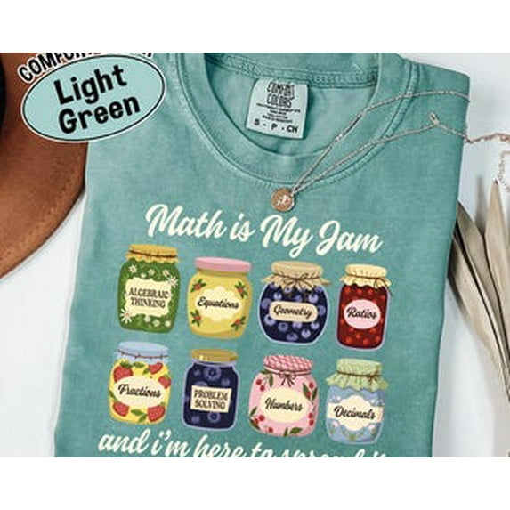 Comfort Colors Math Teacher Shirt,Math Lover Shirt, Math Teacher Gifts ...