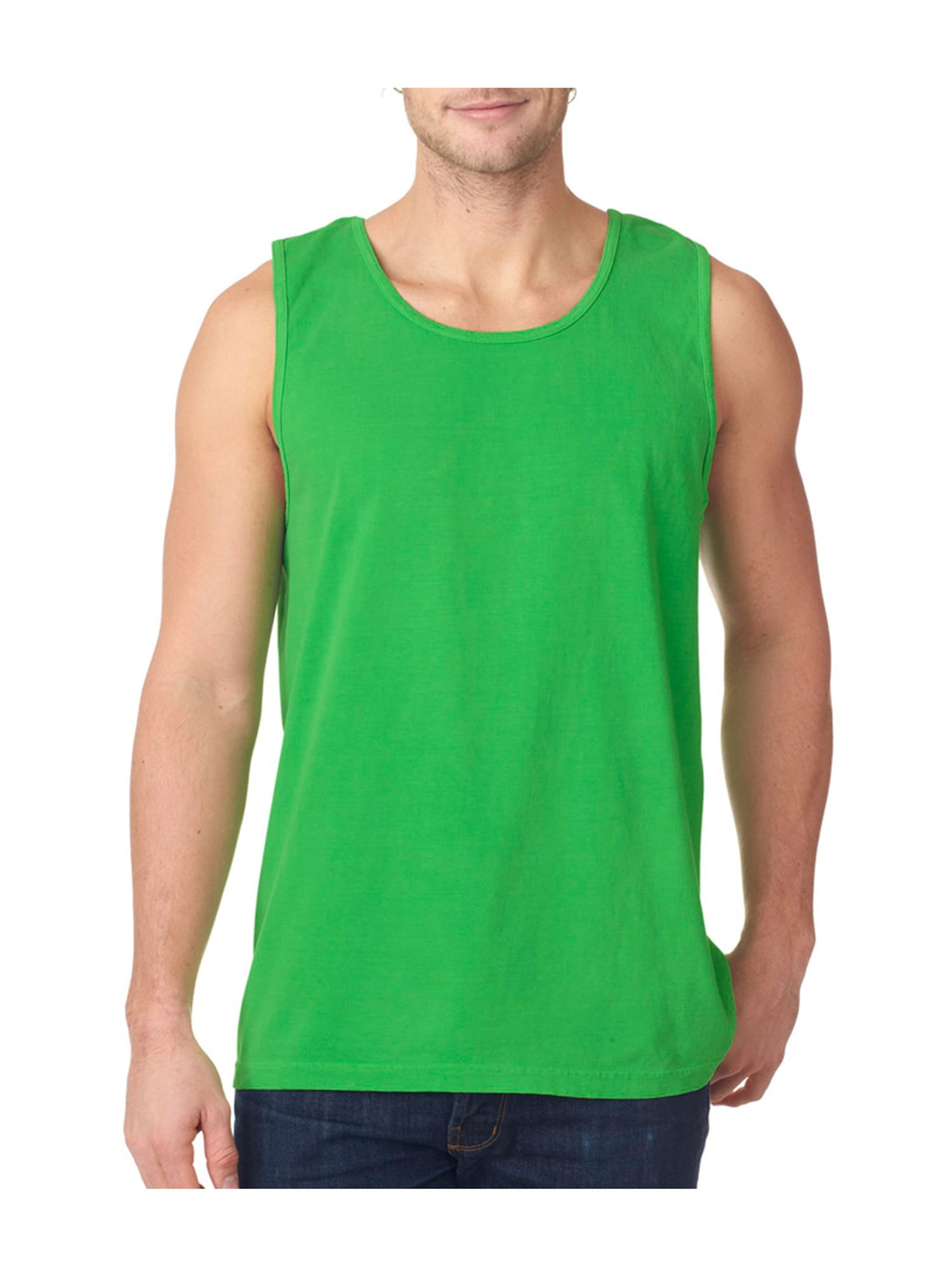 Comfort Colors - Garment-Dyed Heavyweight Tank Top - 9360, M, Neon ...