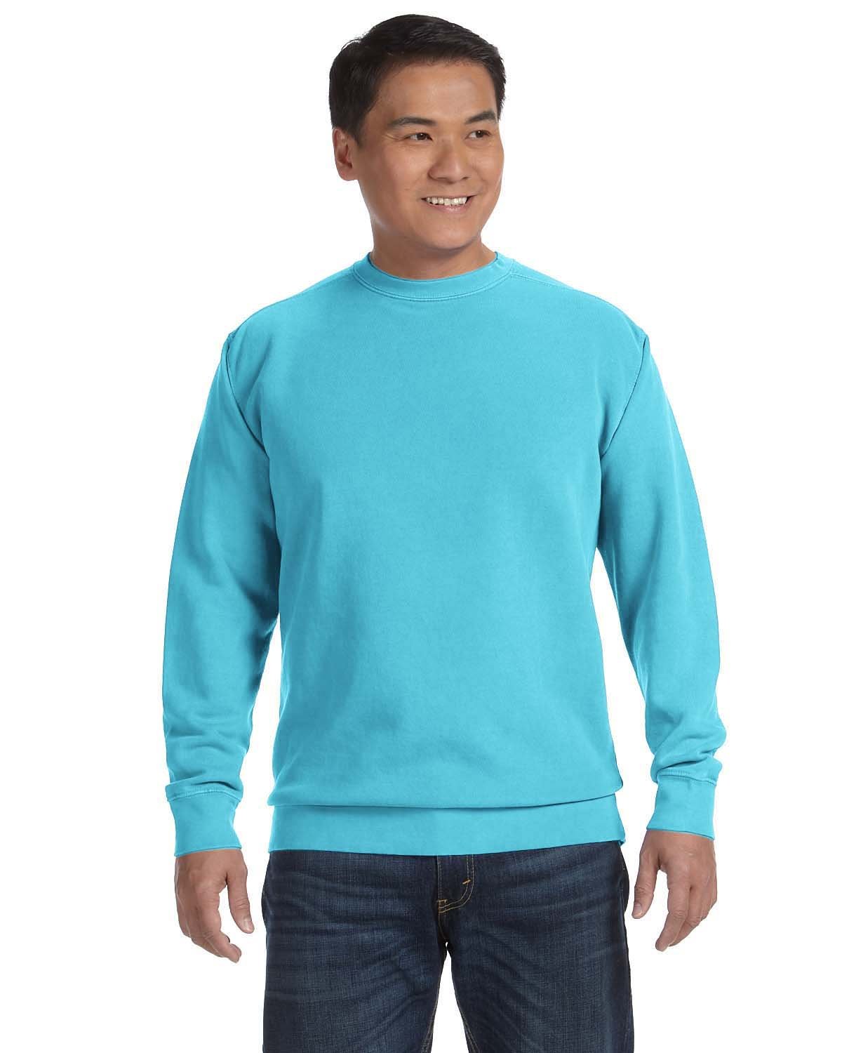 Comfort Colors Men's Garment-Dyed Crewneck Sweatshirt, Style 1566 ...