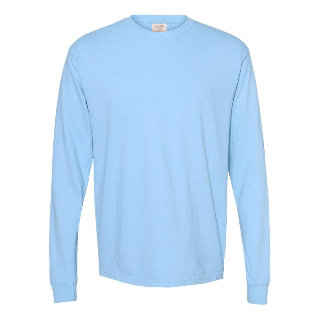 Comfort Colors Mens Garment-Dyed Heavyweight Long Sleeve T-Shirt, XL ...