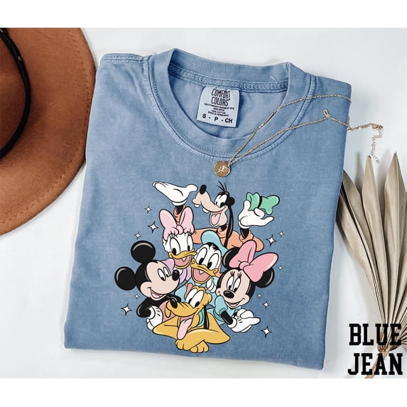 Comfort Colors® Mickey and Friends Shirt, Disney Squad Shirt, Mickey ...