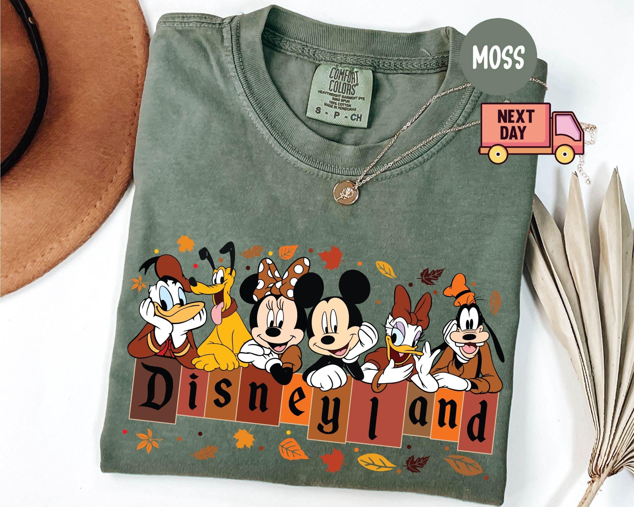 Comfort Colors® Mickey and Friends Thanksgiving Shirt, Disneyland ...