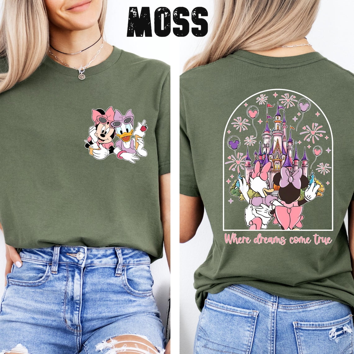 Comfort Colors® Minnie And Daisy Besties Shirt, Daisy Duck And Minnie ...