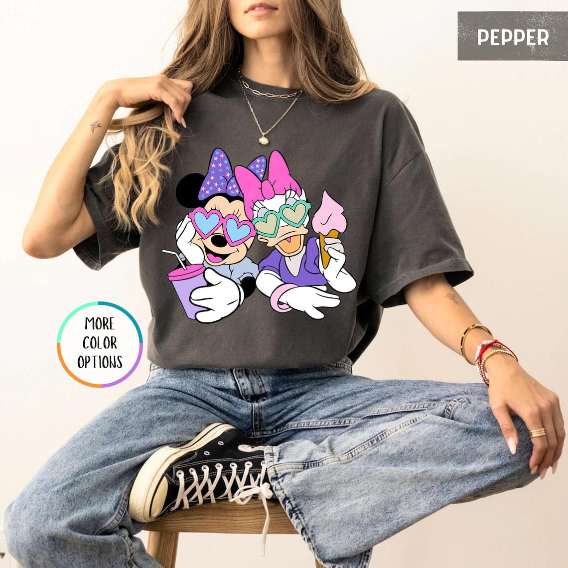 Comfort Colors® Minnie Mouse And Daisy Duck Shirt, Disney Besties ...