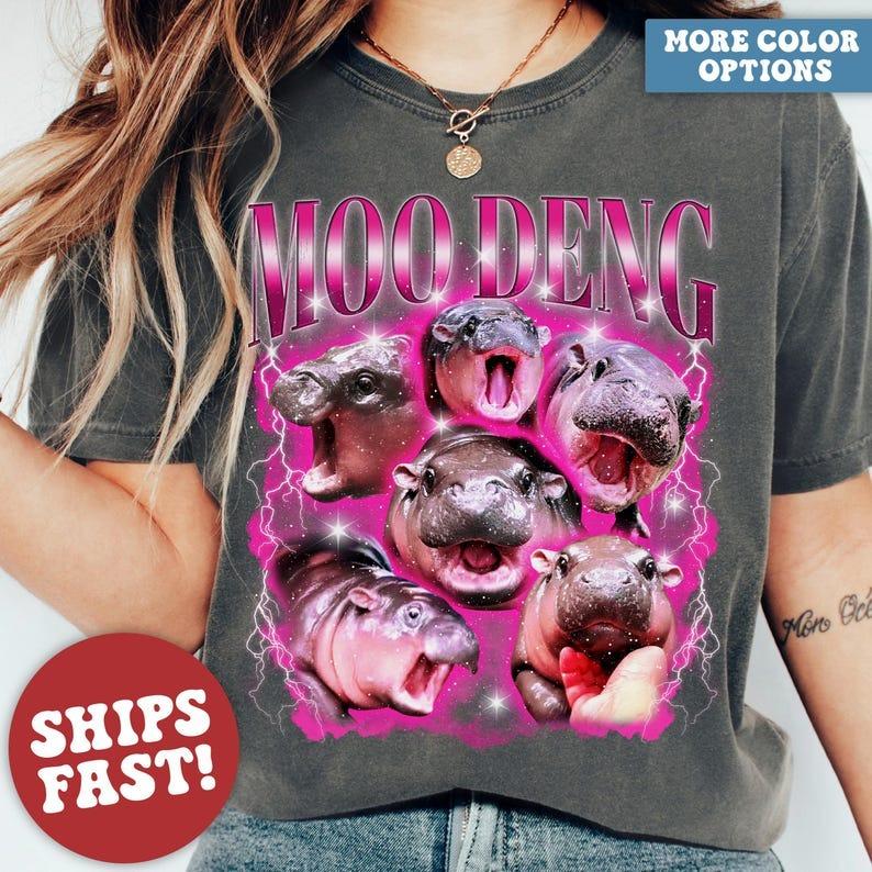 Comfort Colors Moo Deng. Moo Deng . Moo Deng Hippo. Moo Deng Memes ...