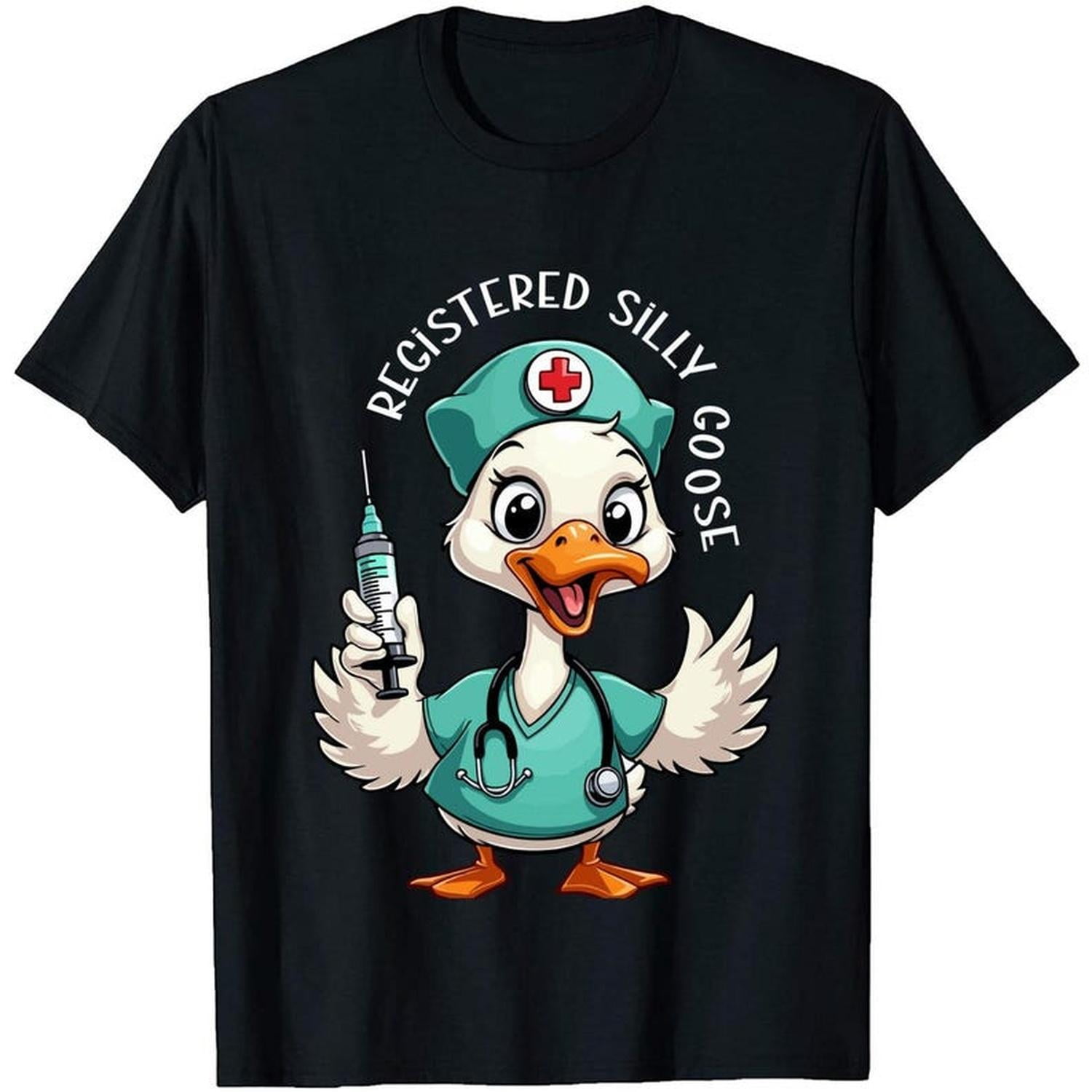 Comfort Colors Nurse Silly Goose tshirt, Nursing Student Shirt, Nurse ...