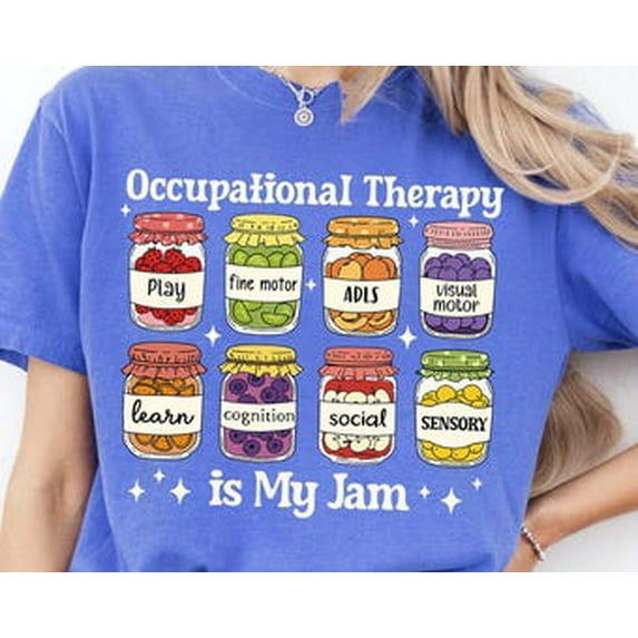 Comfort Colors Occupational Therapy Is My Jam T-shirt: Pediatric OT ...