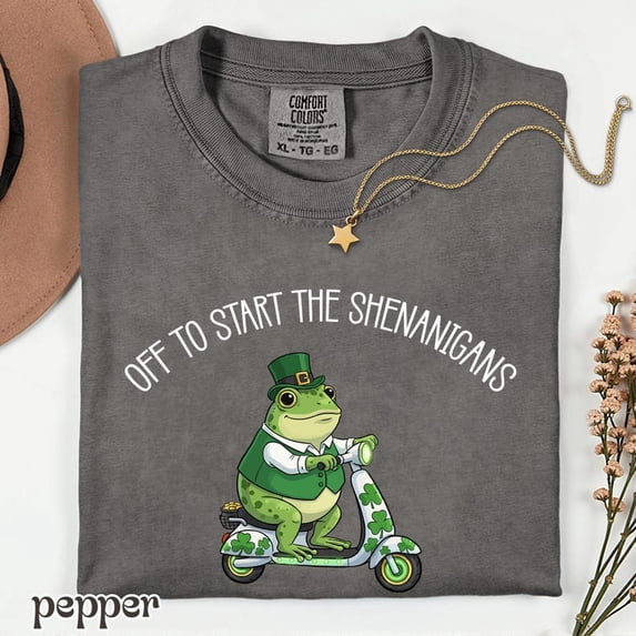 Comfort Colors® Off To Start The Shenanigans Shirt, Lucky Irish Party ...