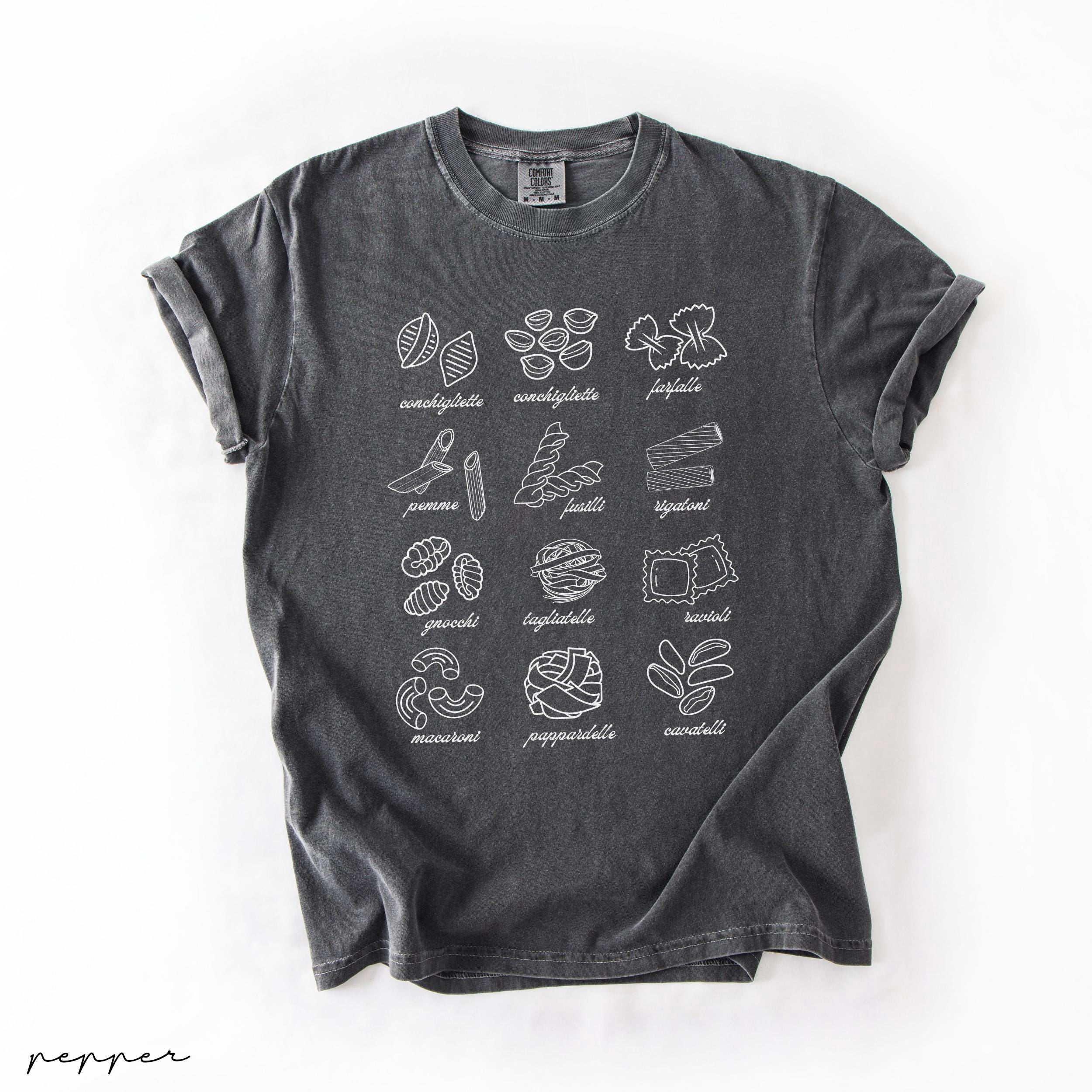 Comfort Colors Pasta Shirt, Al Dante Shirt, Italian Summer Shirt, La ...