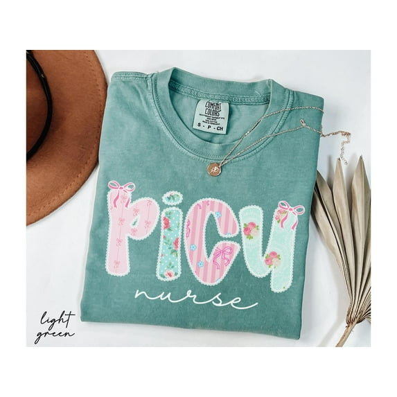 Comfort Colors Picu Nurse Shirt, Pediatric Intensive Care Tee, Peds Nurse Gift, Picu Graduation ...