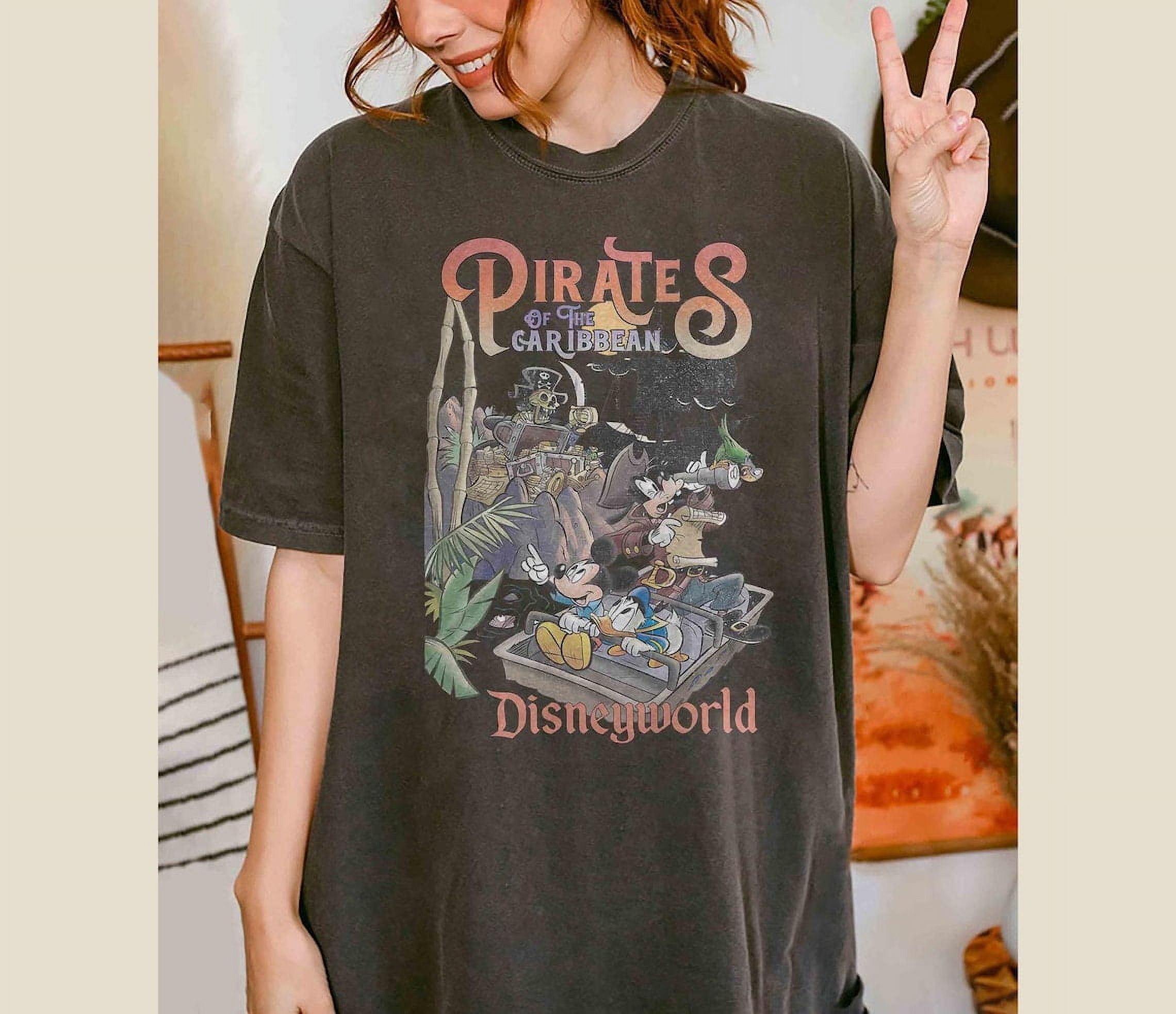 Comfort Colors Pirates Of The Caribbean Disney Shirt, Disney Family ...