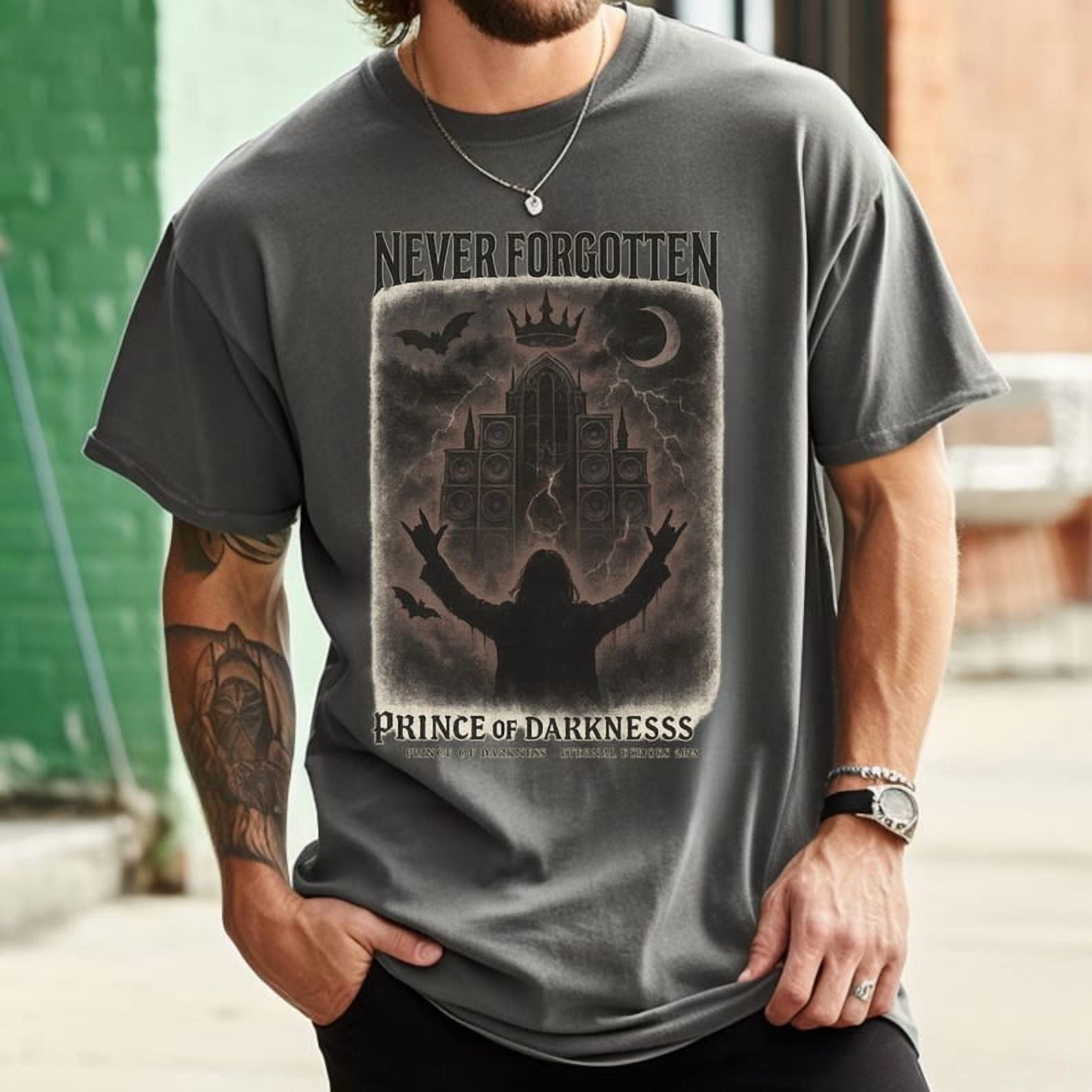Comfort Colors Prince of Darkness Shirt, Never Forgotten Ozzy Osbourne ...