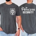 Comfort Colors® Princess Security Shirt, Back Front Shirt, Disney ...