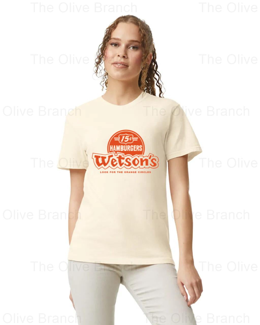 Comfort Colors Retro T Shirt Wetsons Hamburgers Defunct Fast Food Chain ...