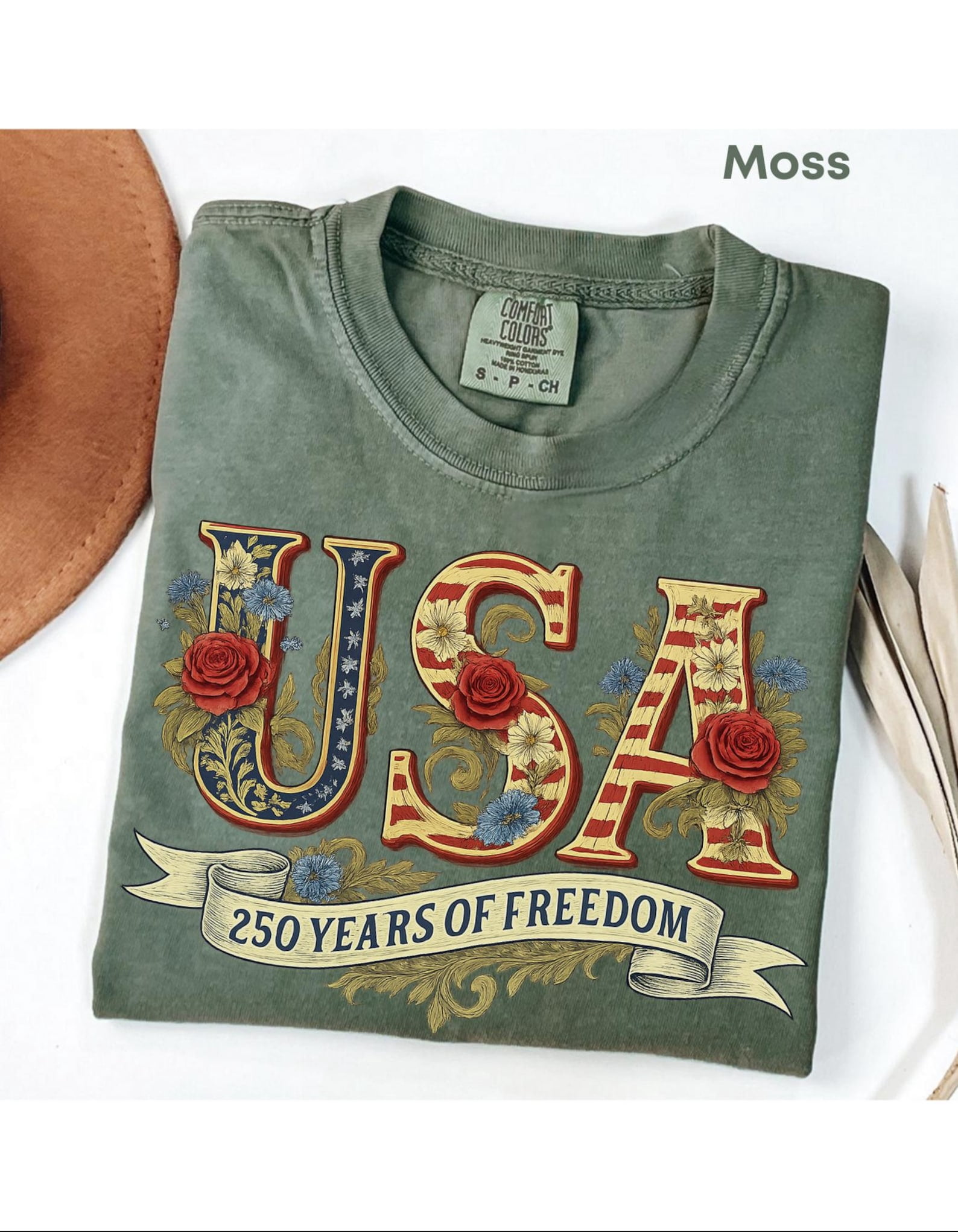 Comfort Colors® Retro Usa 250 Shirt, Independence Day Shirt, Celebrate ...