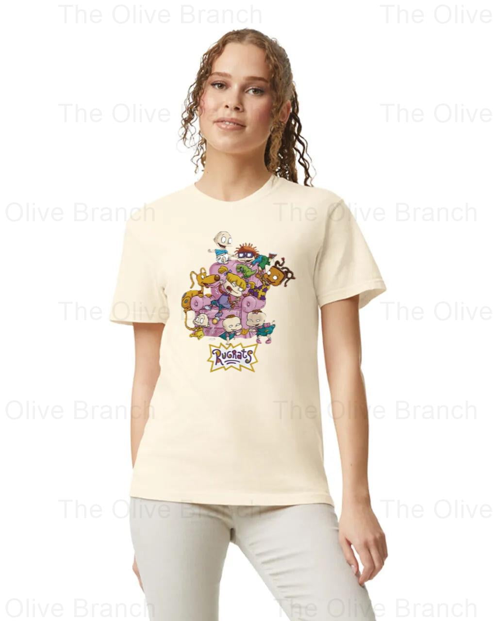 Comfort Colors Rugrats T Shirt Group Chair Photo 90s Nickelodeon Characters Tee, unisex up to ...