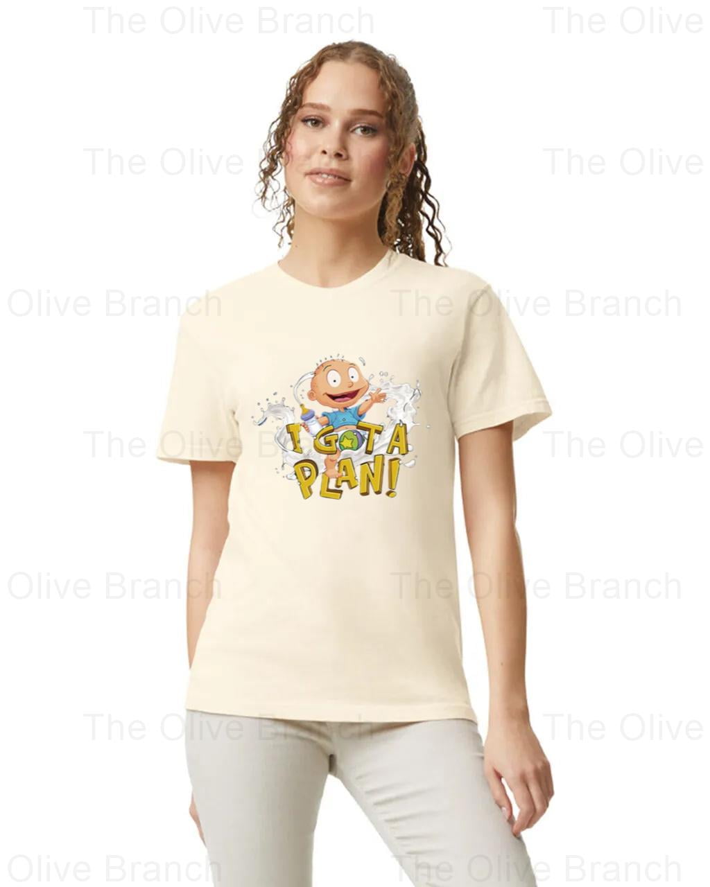 Comfort Colors Rugrats T Shirt I Got A Plan Tommy Pickles Cartoon Quote ...