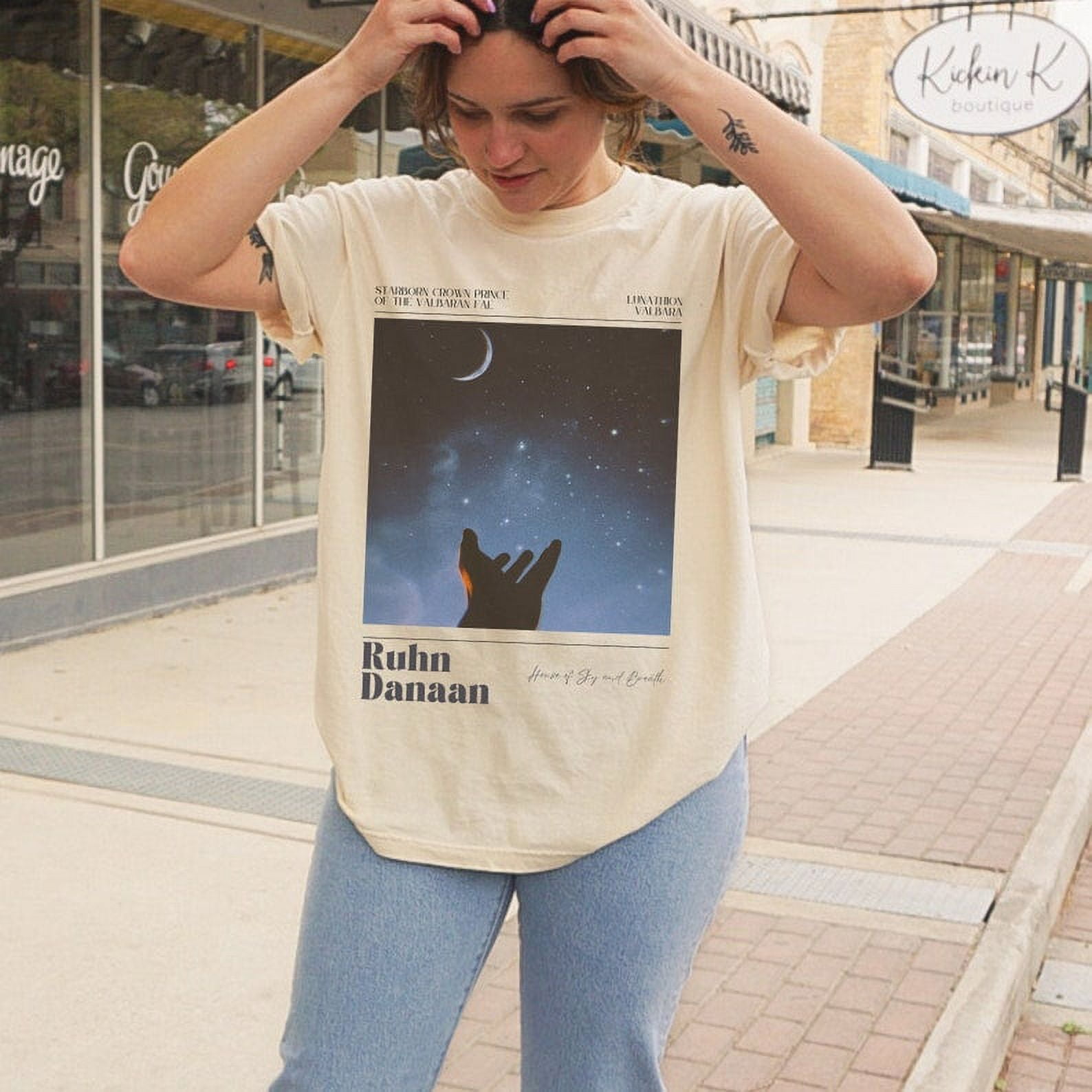 Comfort Colors Ruhn Danaan Shirt Crescent City Shirt Sarah J Maas ...