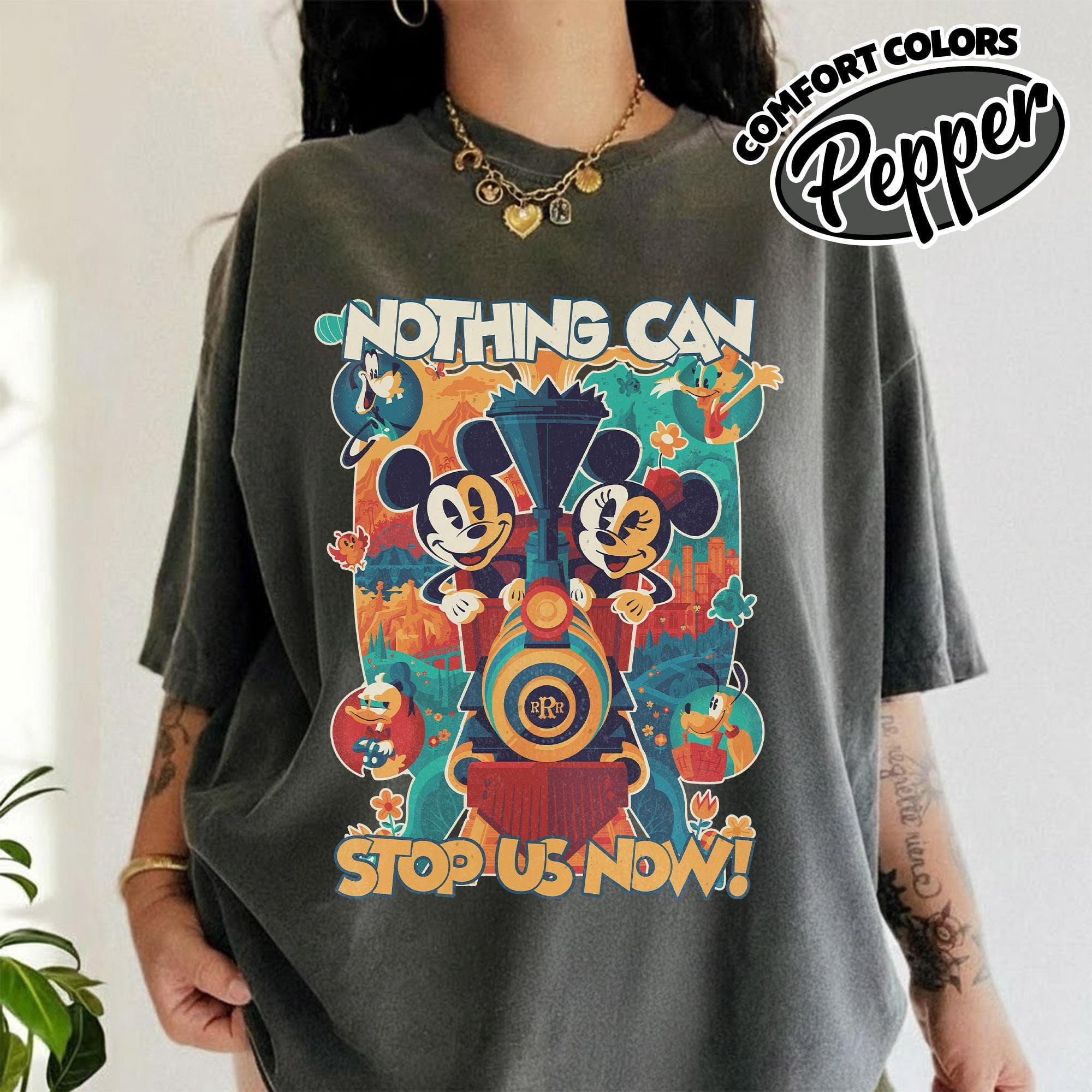 Comfort Colors Runaway Railway "Nothing Can Stop Us Now" Shirt - WDW ...