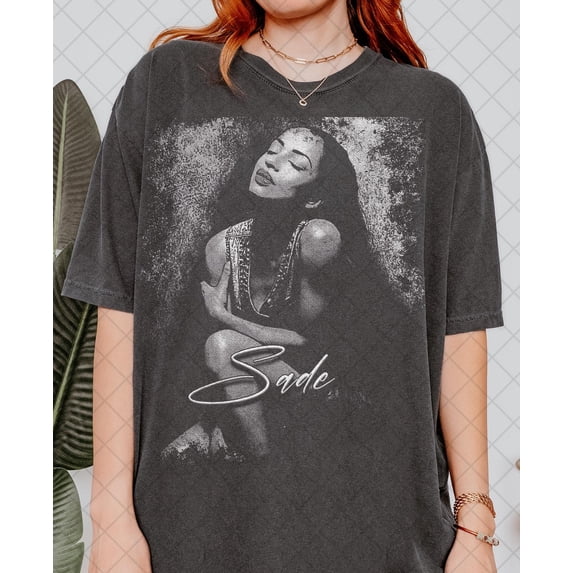 Comfort Colors Sade Adu Vintage Shirt, 90s Sade Music Shirt, Funny Sade ...