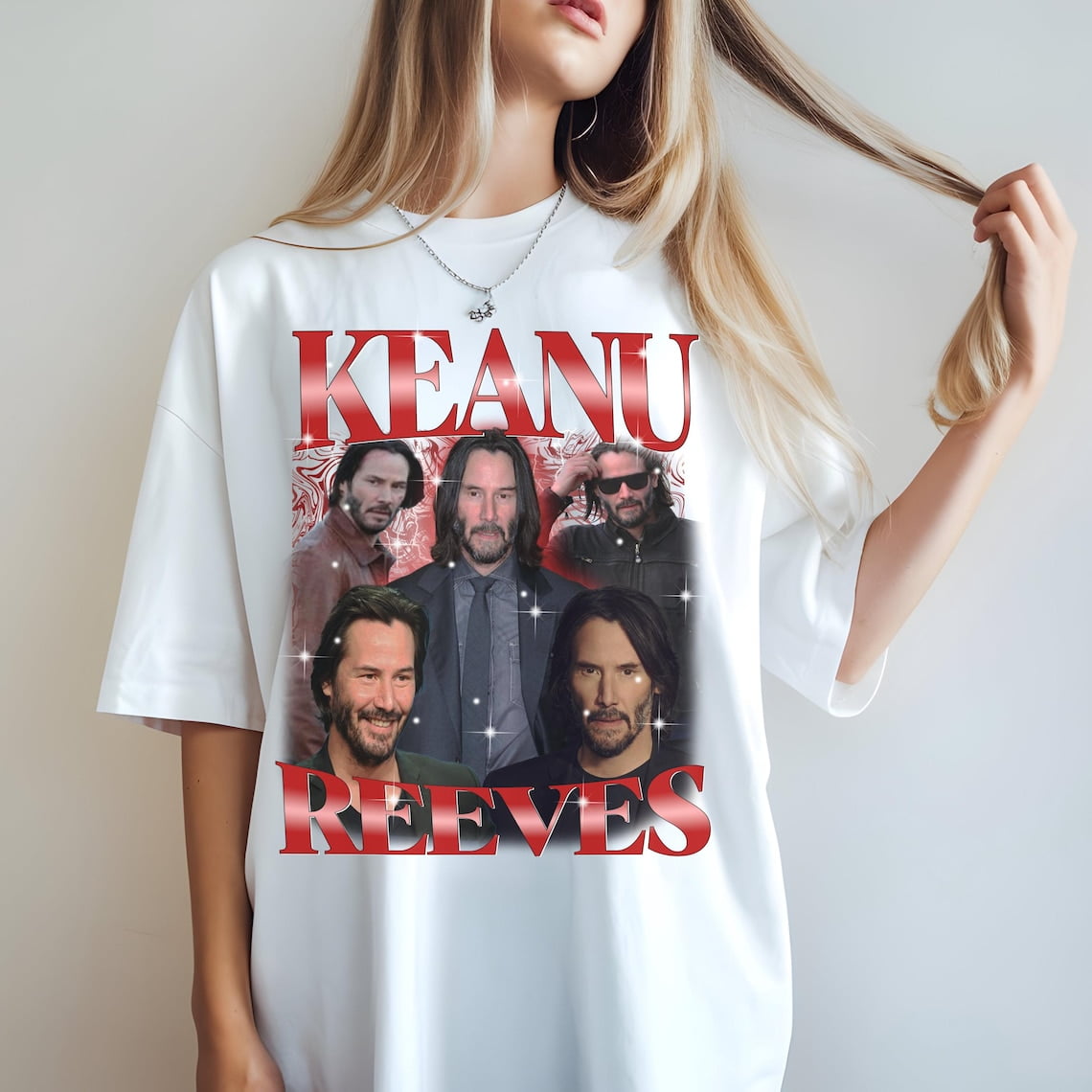 Comfort Colors Shirt, Keanu Reeves Bootleg T-shirt - Iconic Movie Star ...