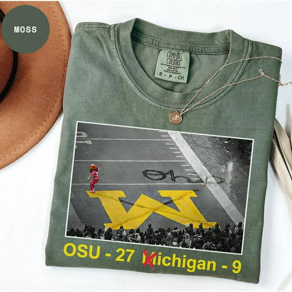 Comfort Colors Snowy Football Fan Graphic T-Shirt, Game Day Humor Tee ...