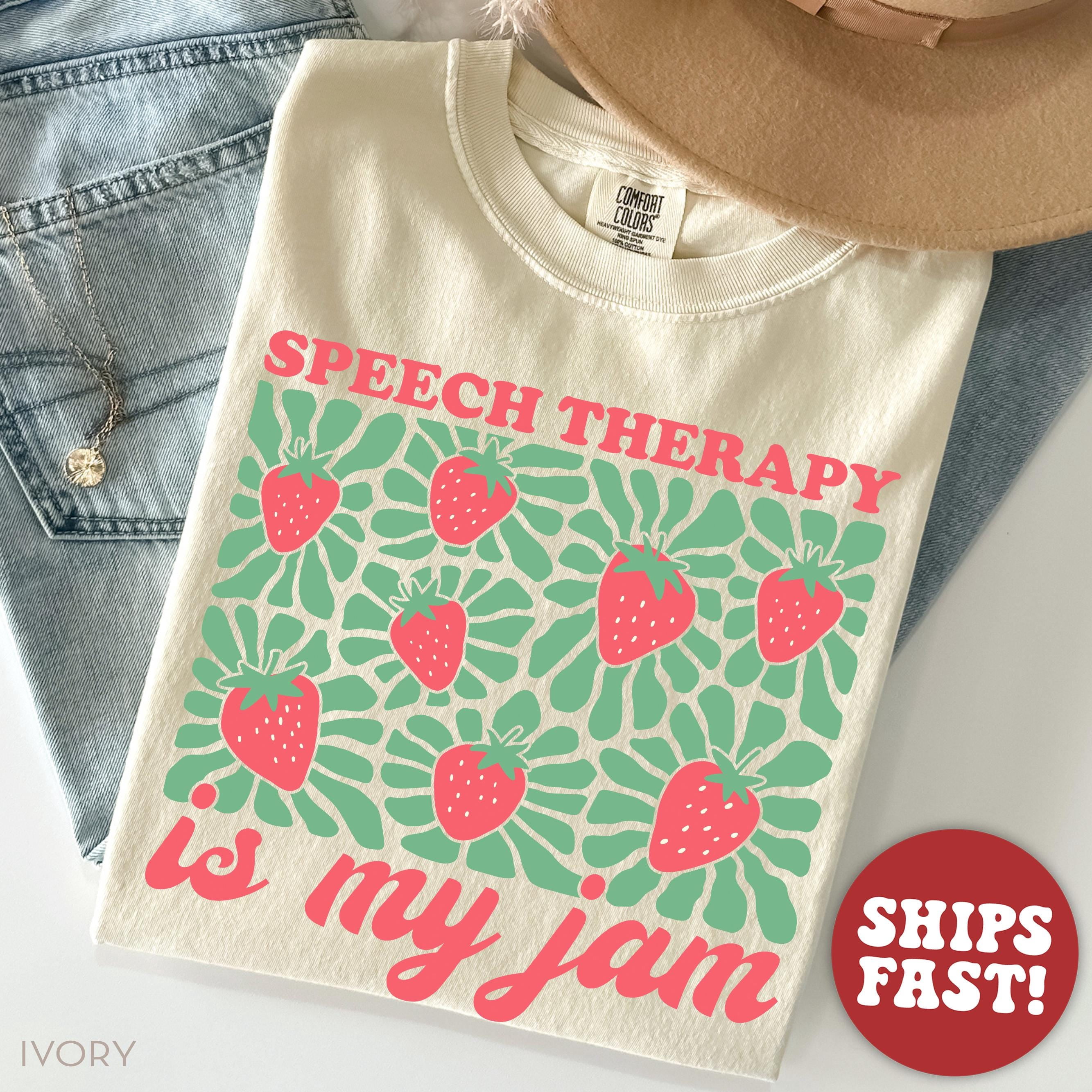 Comfort Colors© Speech Language Pathologist Shirt, Speech Therapy T ...