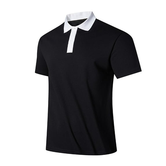 Comfort Colors T Shirts for Men Fashion Versatile Solid Color Button ...