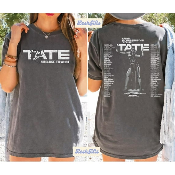 Comfort Colors Tate McRae Miss Possessive Tour 2025 Two Sides Shirt ...