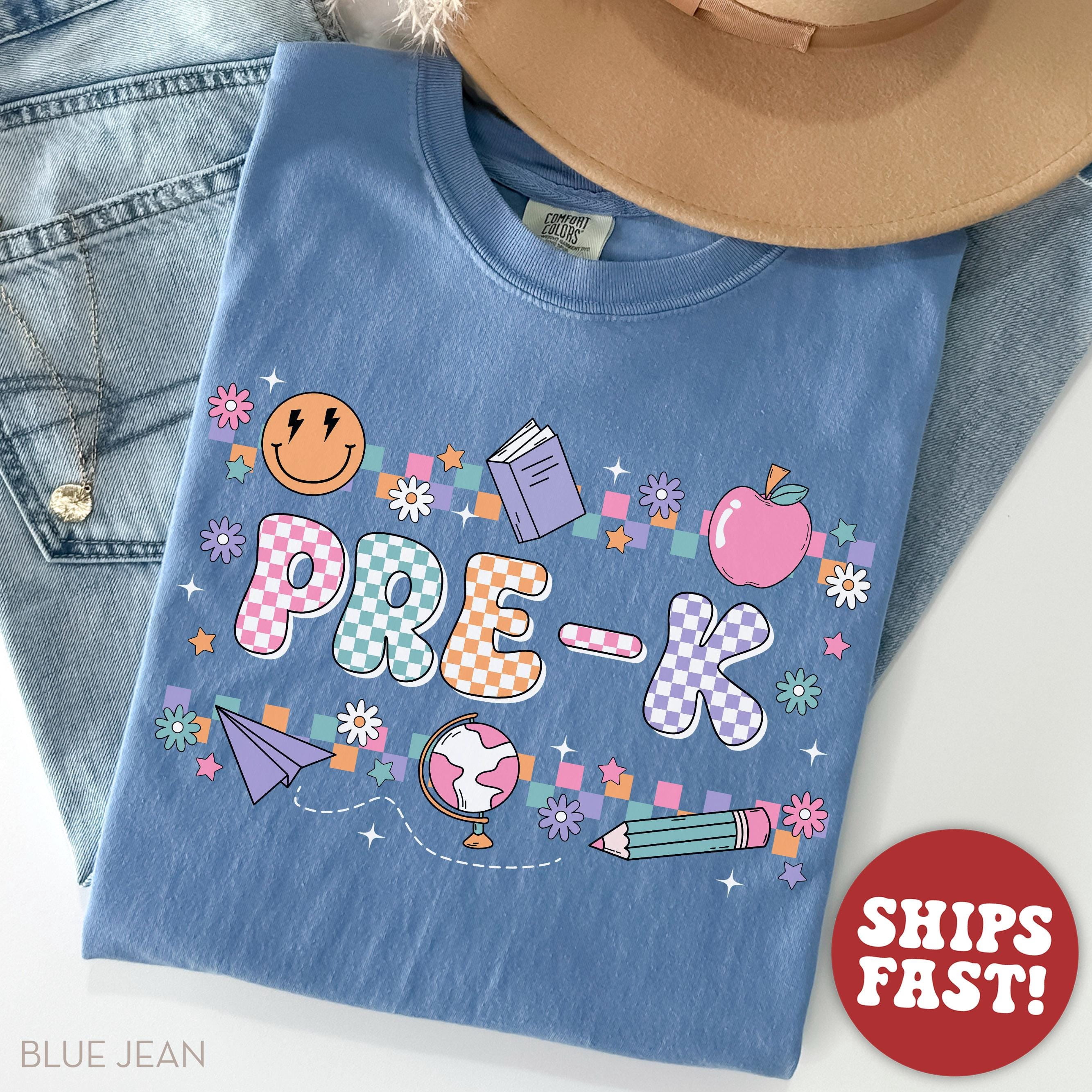 Comfort Colors® Teacher Shirt, Kindergarten Teacher Shirt, PreK Shirt ...