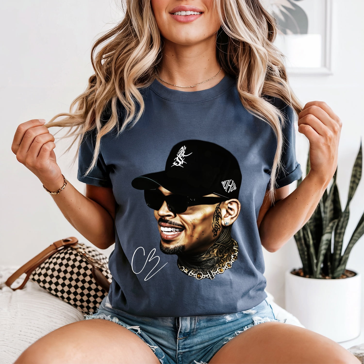Comfort Colors The Face Of Breezy Chris Brown Shirt, Comfort Colors ...