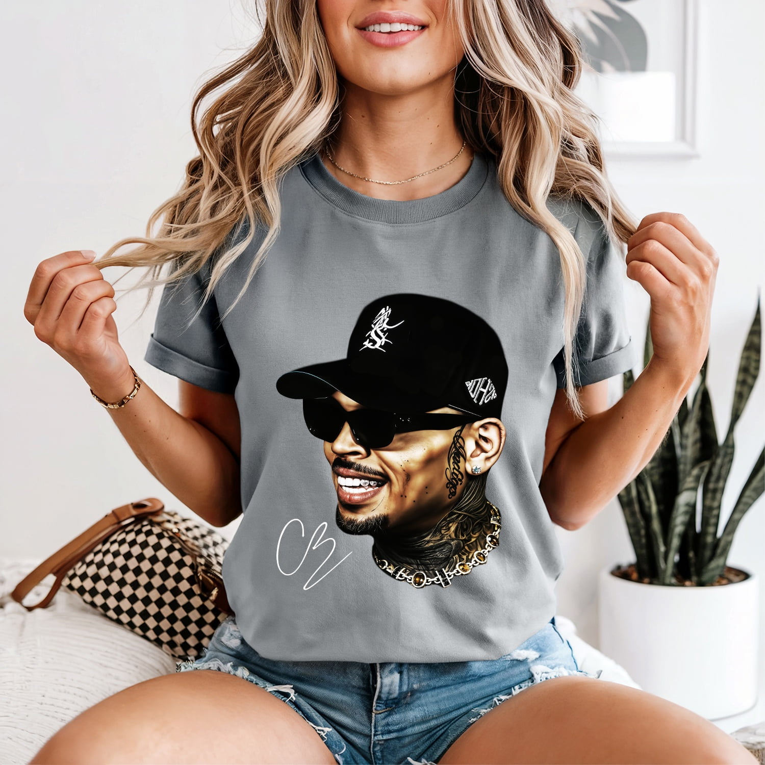 Comfort Colors The Face Of Breezy Chris Brown Shirt, Comfort Colors ...