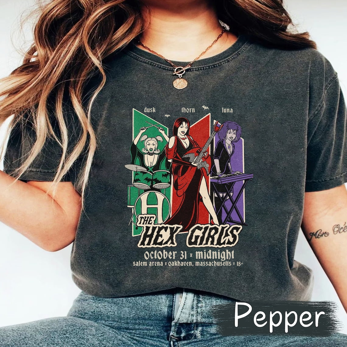 Comfort Colors The Hex Girls Tour Hex Girls Concert Shirt Retro ...