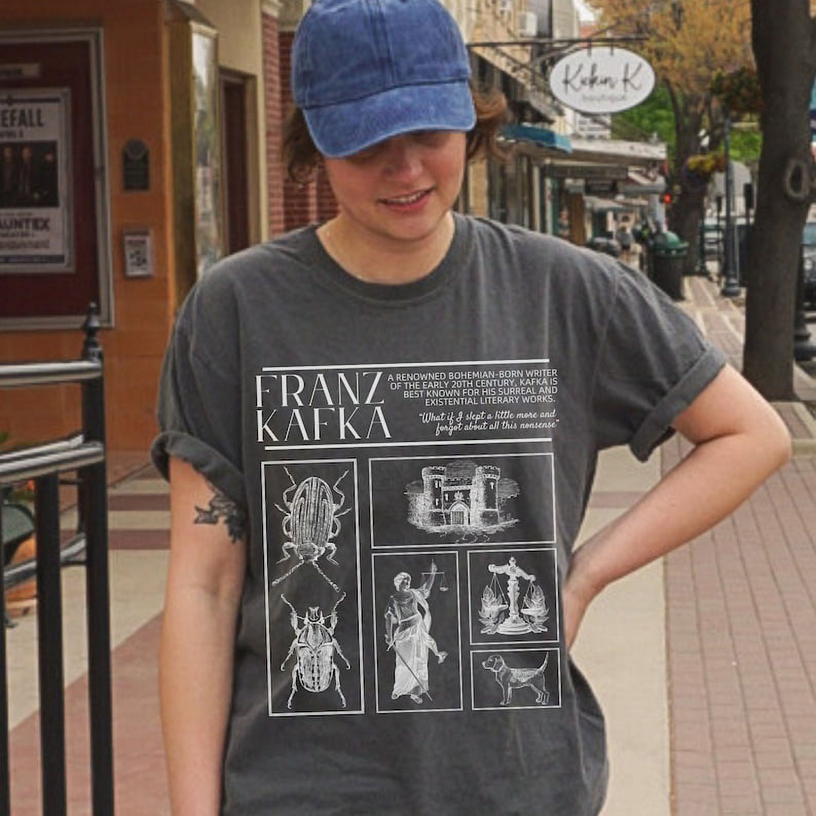 Comfort Colors The Metamorphosis Kafka Shirt Franz Kafka Shirt Bookish ...