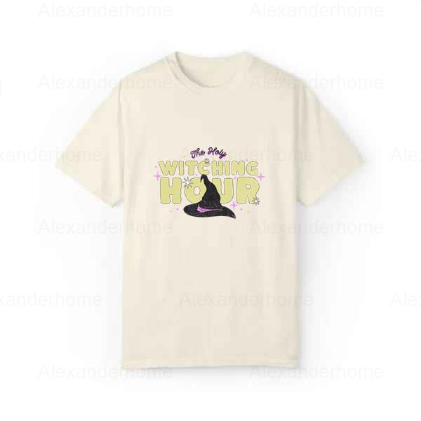 Comfort Colors The Witching Hour Halloween Tee For Spooky Fun Fright ...