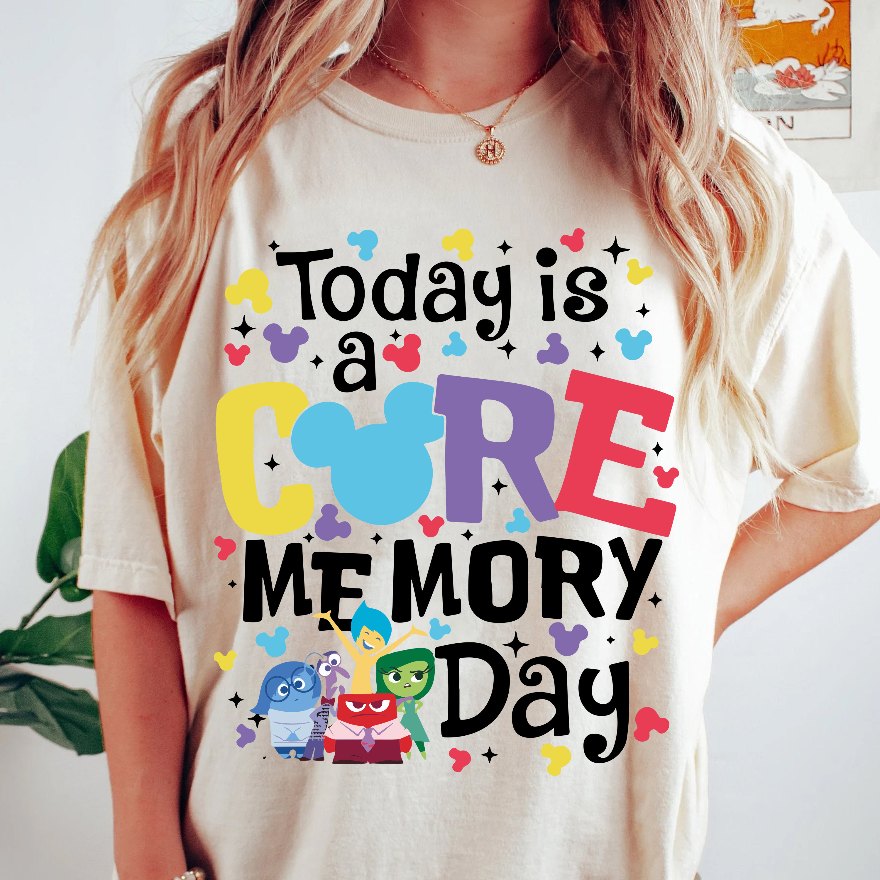 Comfort Colors Today Is A Core Memory Day Shirt, Inside Out Shirt, Dis ...