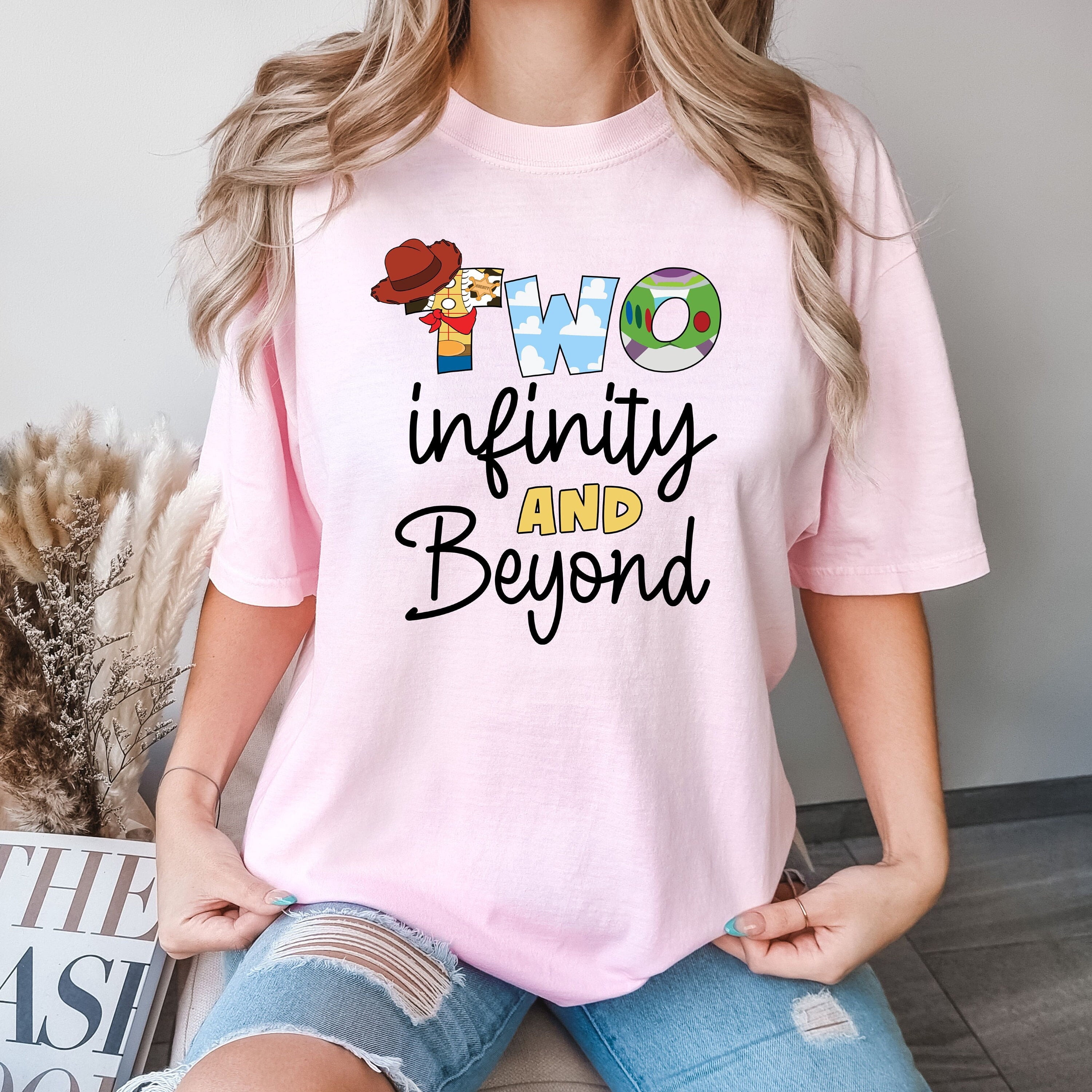 Comfort Colors® Two İnfinity And Beyond Shirt, Birthday Shirt, Birthday ...