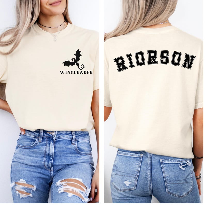 Comfort Colors® USA Xaden Riorson Wingleader Shirt, Fourth Wing ...