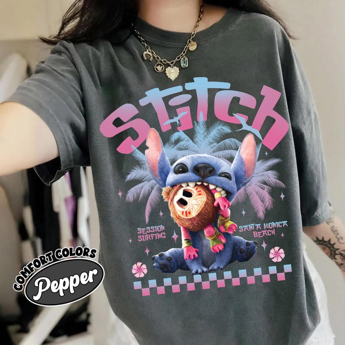 Comfort Colors® Vintage Blue Alien Lilo & Stit/ch Shirt, Disney Lilo ...