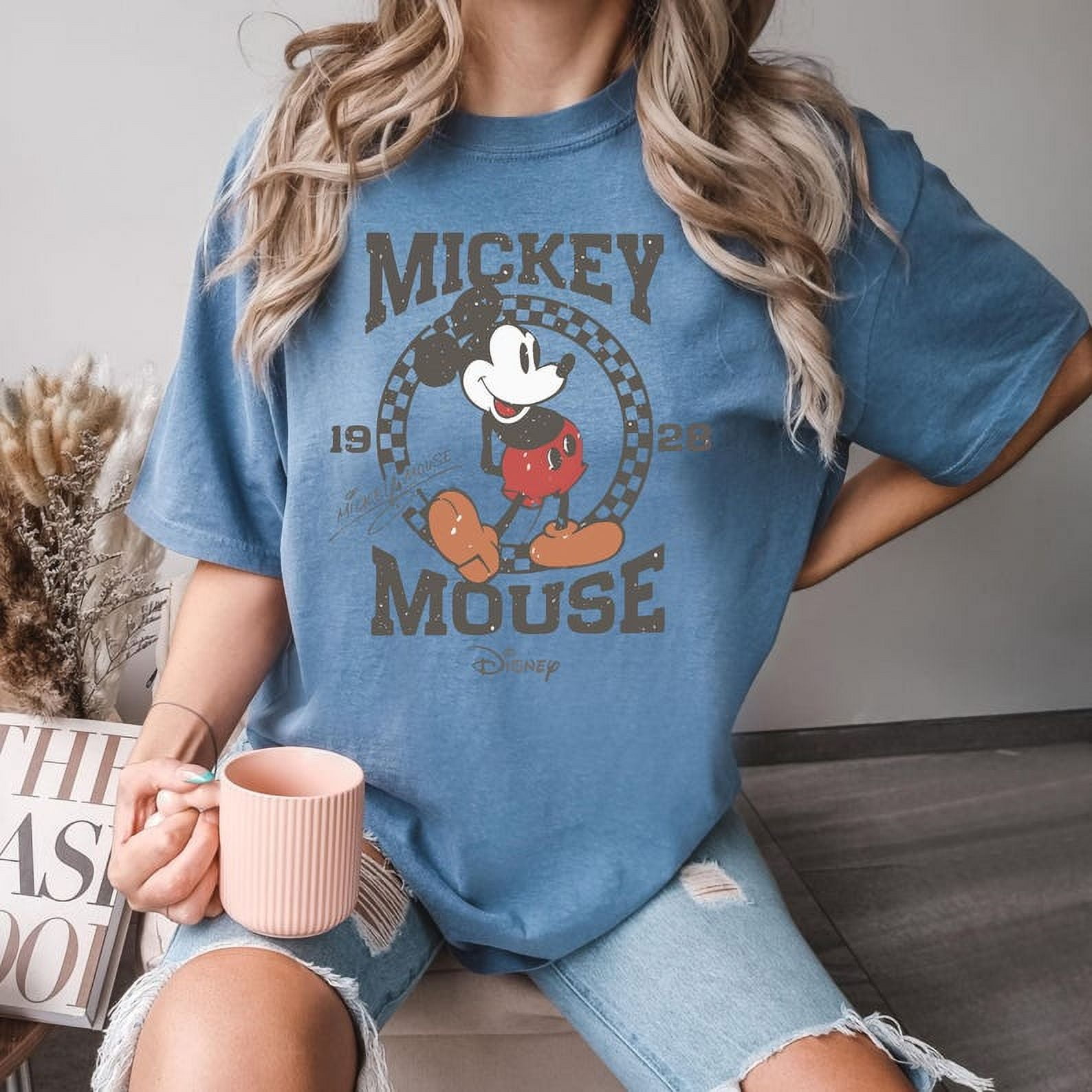 Comfort Colors Vintage Mickey Mouse Shirt, Disney Mickey 1928 T-Shirt, Retro Mickey Shirt ...