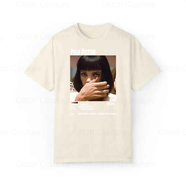 Comfort Colors Vintage Wash Pulp Fiction Movie Poster 90s Retro Hip Hop ...