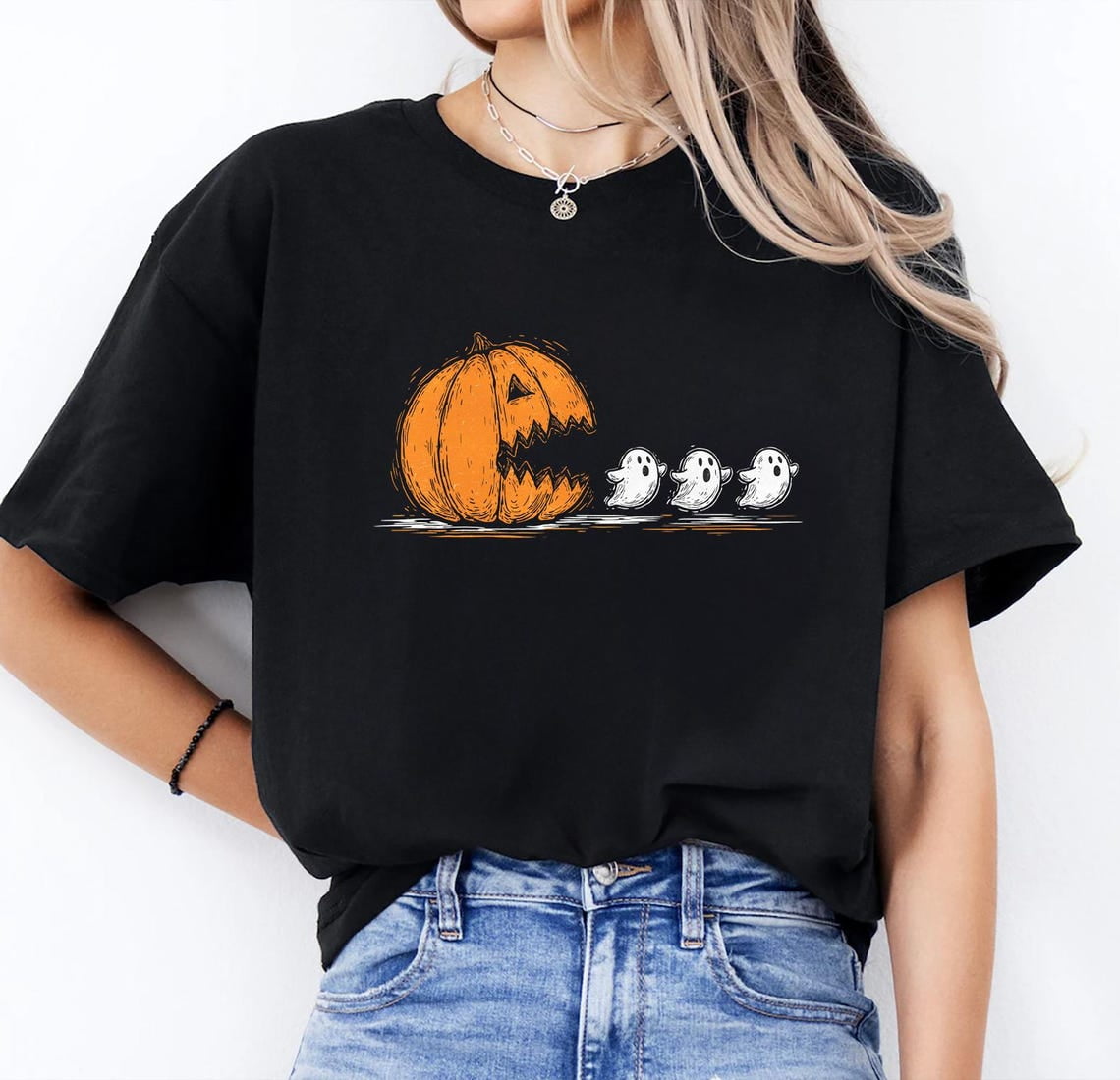 Comfort Colors Winter Holiday Pumpkin Eat Ghost Shirt, Winter Holiday ...
