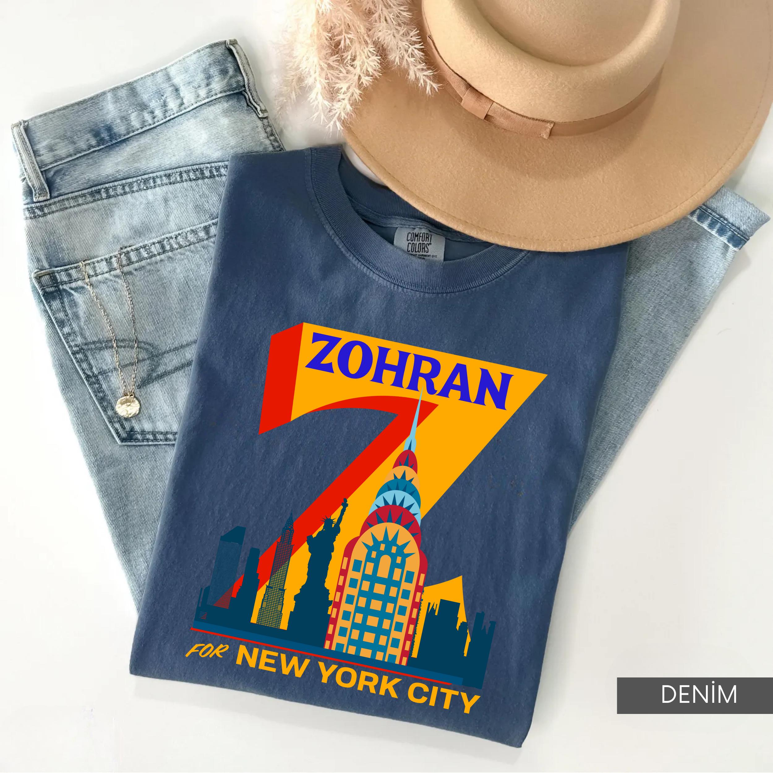 Comfort Colors® Zohran Mamdani Tee Zohran for Mayor of New York Tee ...