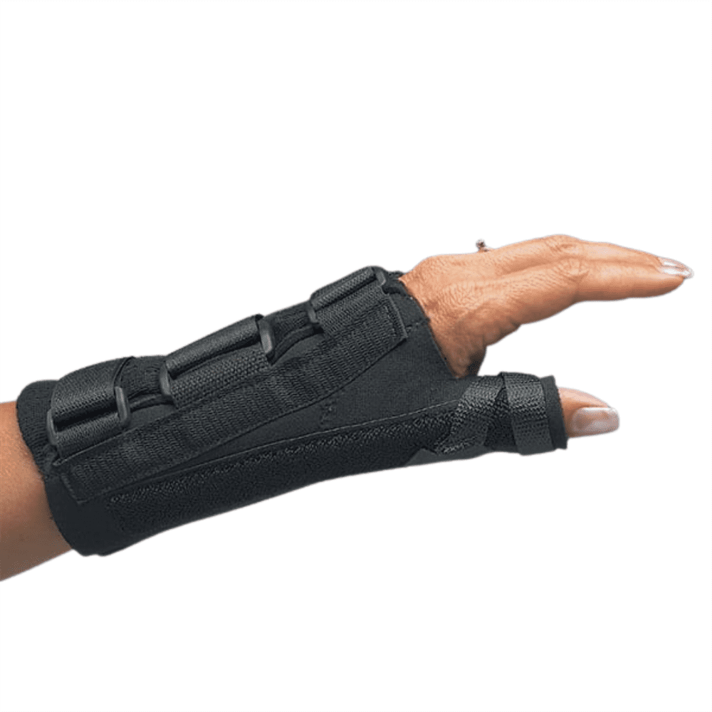 Comfort Cool D-Ring Thumb & Wrist Orthosis, Short, Right, Medium ...